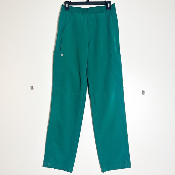 Figs | Pants | Figs Mens Axim Teal Green Pull On Cargo Pant Scrubs ...